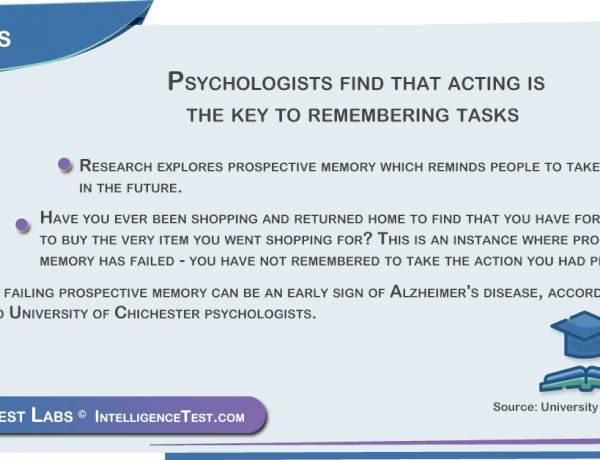 Age related memory loss prevention - Intelligence and brain research news